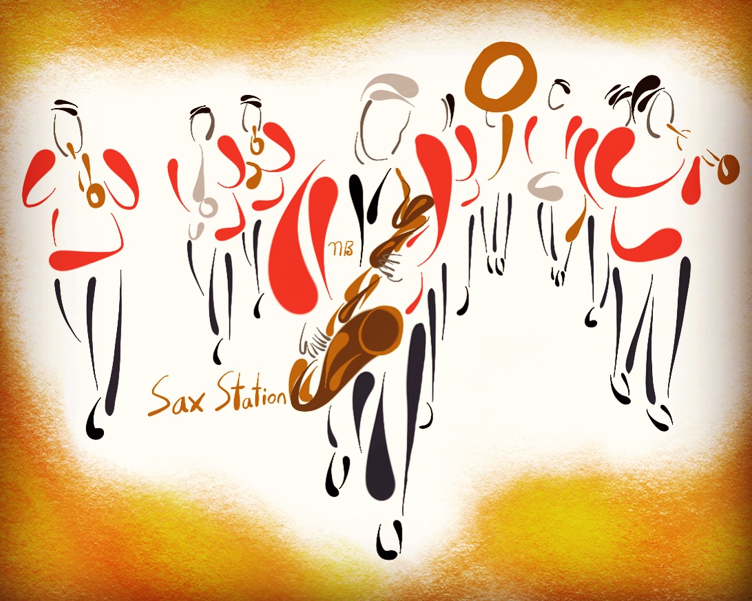 Funky Italian March Led by Bari Sax